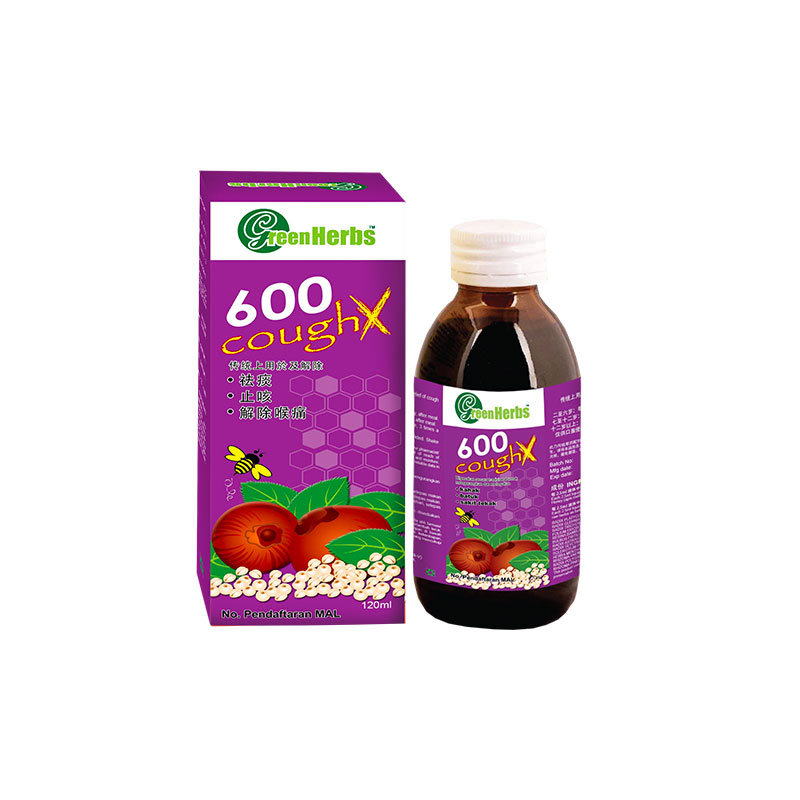 Greenherbs 600 Coughx 120ml – timo®